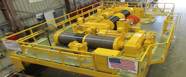 Custom Wire Rope Hoists - Hot Metal Wire Rope Hoists | Ace World Companies